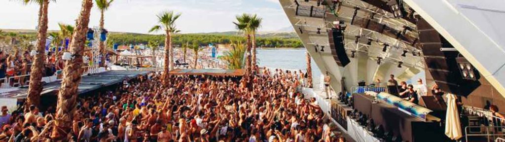 Papaya Club Zrće Beach - die Top-Clubs auf novalja.de